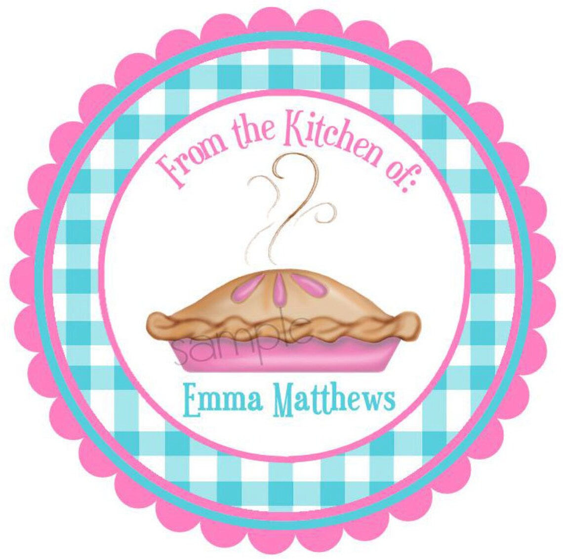 Apple Pie Baking Stickers Kitchen Stickers Pie Stickers - Etsy