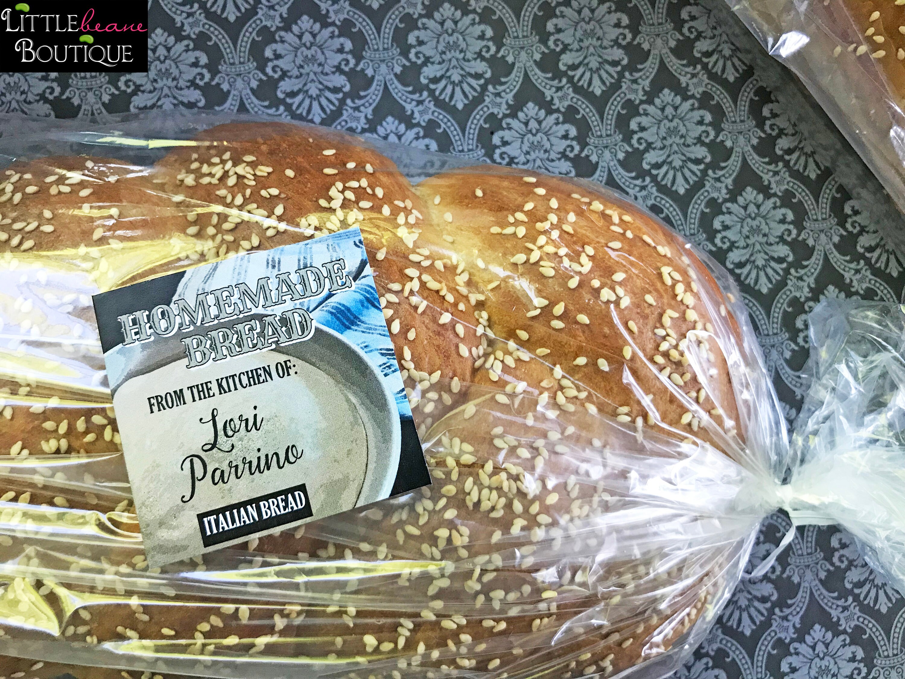 Homemade Bread labels Bread Baking Labels Kitchen Stickers | Etsy