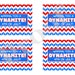 Printable July 4th Candy Wrappers DIY Independence Day - Etsy Canada