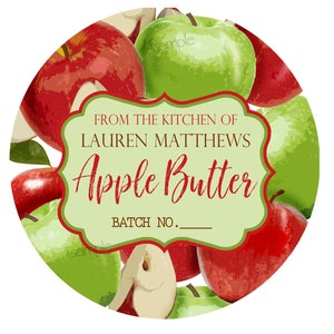 Apple Butter Labels, Applesauce Canning Labels, Mason Jar Labels ...
