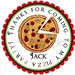 Pizza Party Stickers, Pizza, Birthday Party, Kids, Children, Favor ...