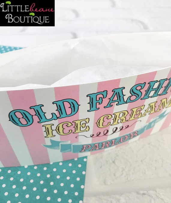 Cool Paper Ice Cream Hat