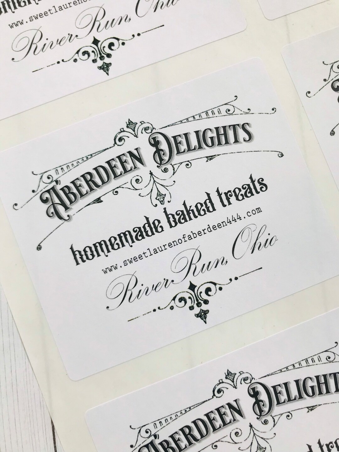 Labels for Baked Goods, Baking Labels for Boxes, Packaging Stickers for ...