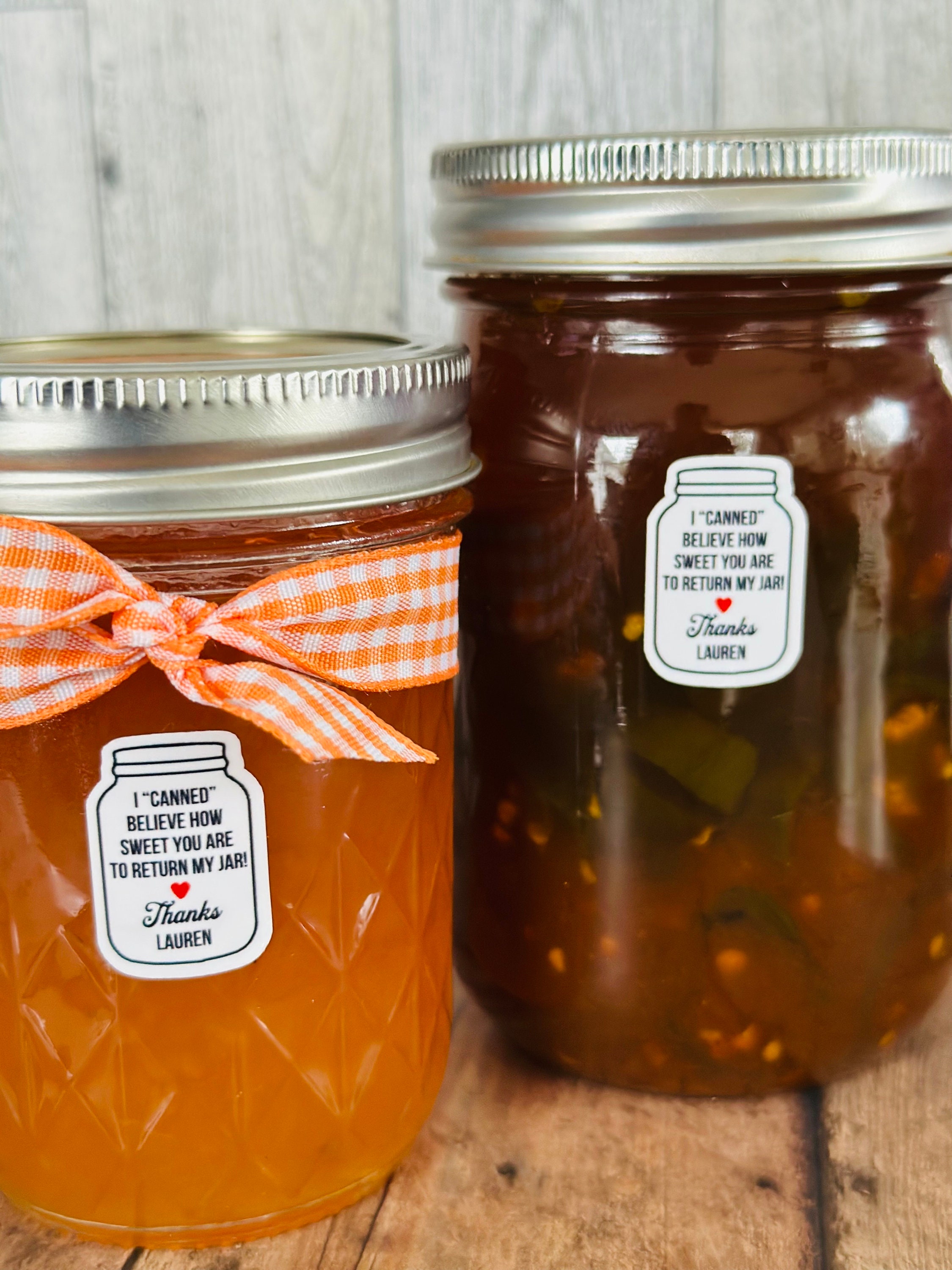 Return My Canning Jar Labels, Return Jar Labels, Fruit Canning Stickers ...