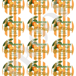 Custom Limoncello Labels, Vintage Lemon Style Labels, Italian Stickers ...