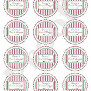 Sweet Shop Stickers, Sweet Shoppe Stripes, Candy Stickers, Candy ...