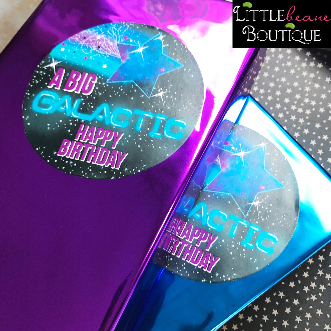 Galaxy Stickers Galaxy Party Galaxy Birthday Party Supplies | Etsy