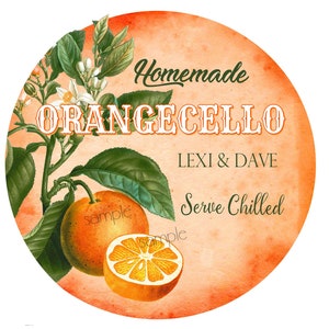 Custom Limecello Lables, Lime Tags, Lime Stickers, Limecello Labels ...