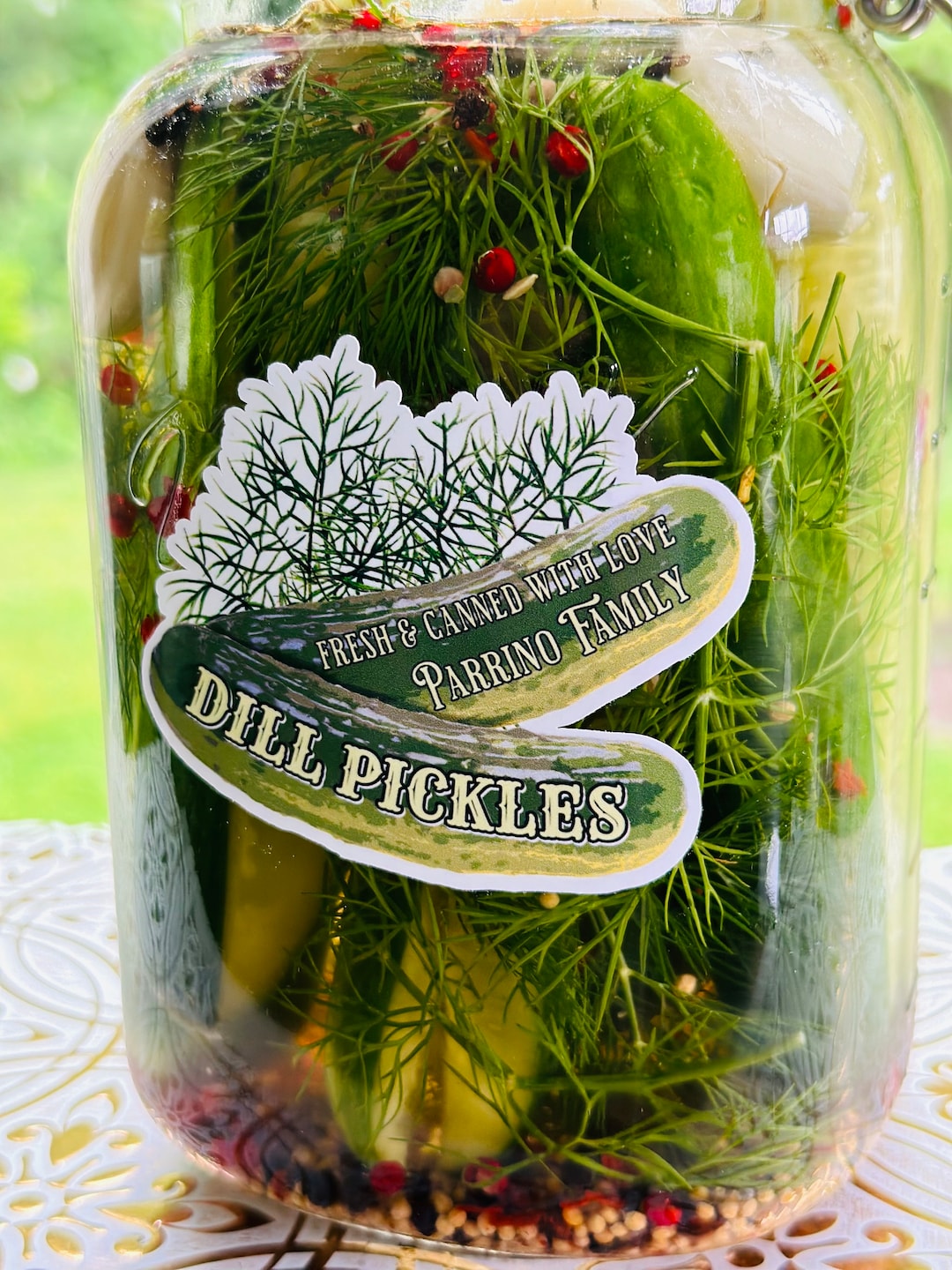 Waterproof Pickle Labels, Dill Pickle Canning Labels, Sweet Pickle Jar ...