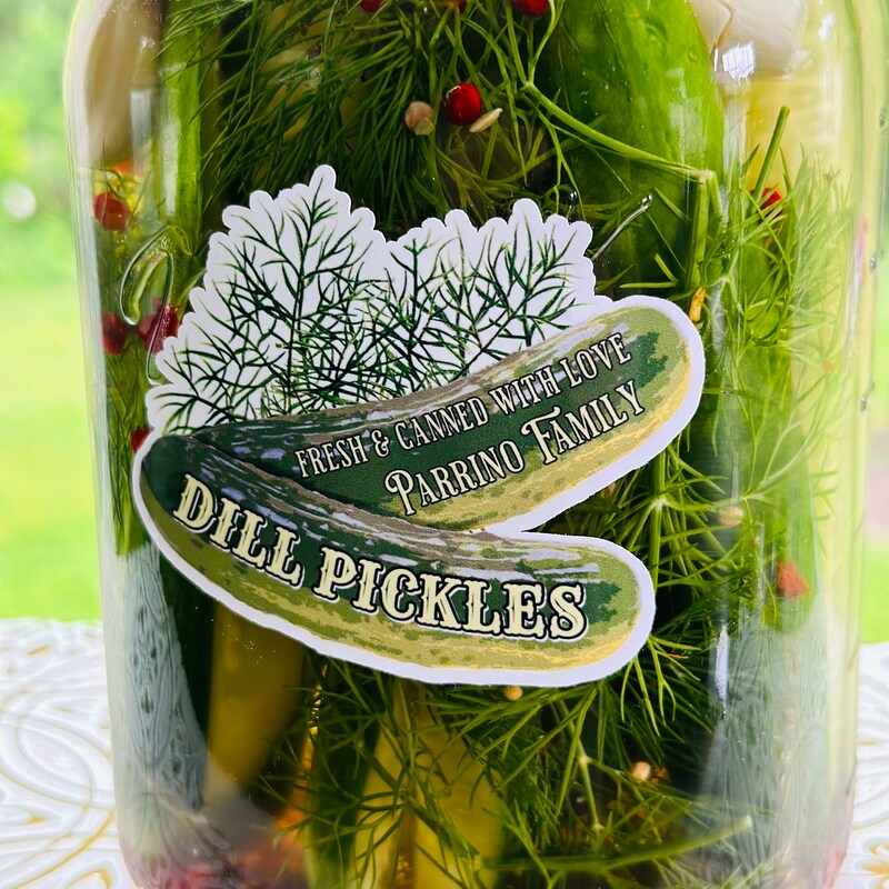 Pickle Label - Etsy