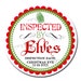 Christmas Elf Stickers, Inspected by Elves, Kids Christmas Gift ...