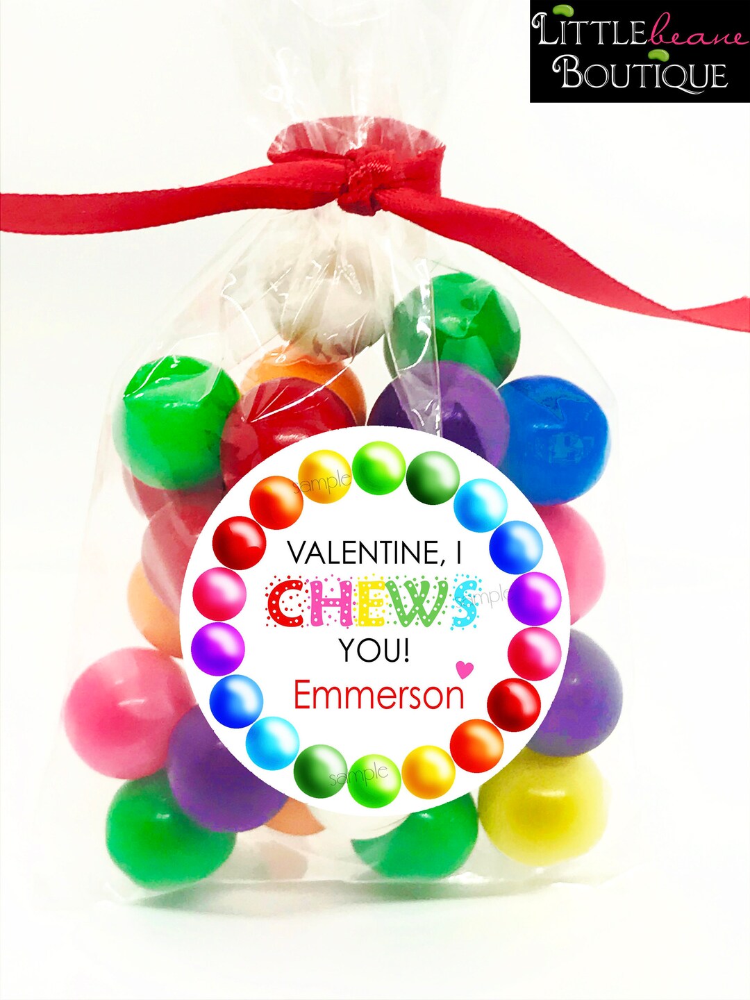 Gumball Valentines Day Stickers, Gumball Valentines Day Favors, Gumball ...