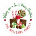 Christmas Candy Stickers Candy Labels Candy Gift Wrap Sweet - Etsy