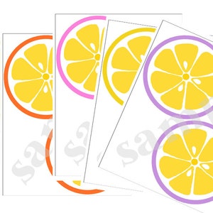 Printable Lemon Banner DIY Digital Lemonade Party - Etsy