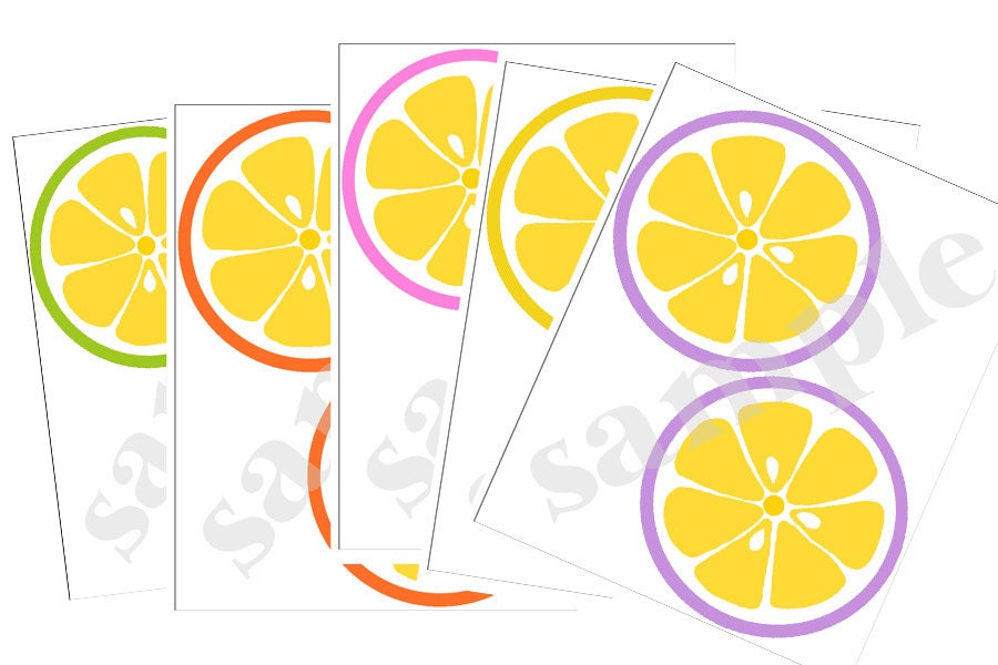 Printable Lemon Banner DIY Digital Lemonade party | Etsy