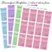 Personalized Library Book Stickers 4 Pastel Colors to Choose - Etsy