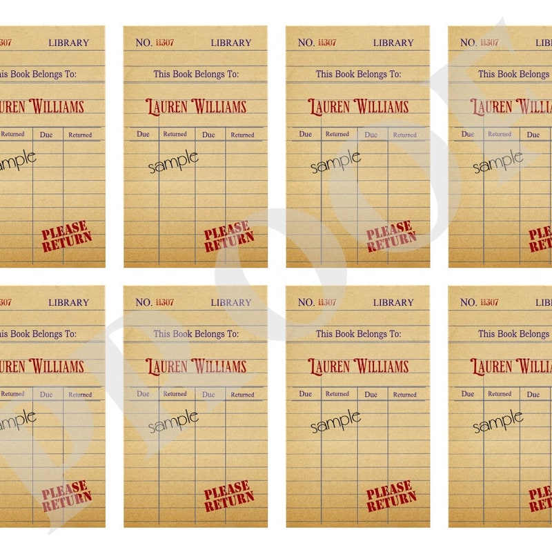 Vintage Library - Etsy