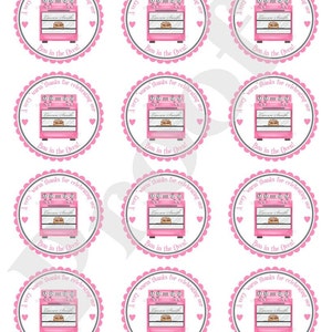 Bun in the Oven Stickers, Baby Shower Stickers,personalized New Baby ...