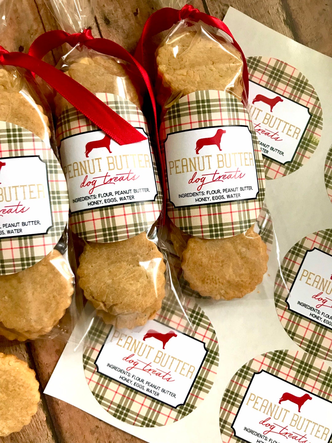 Homemade Dog Treat Stickers, Dog Treat Labels, Pet Bakery Stickers, Dog ...