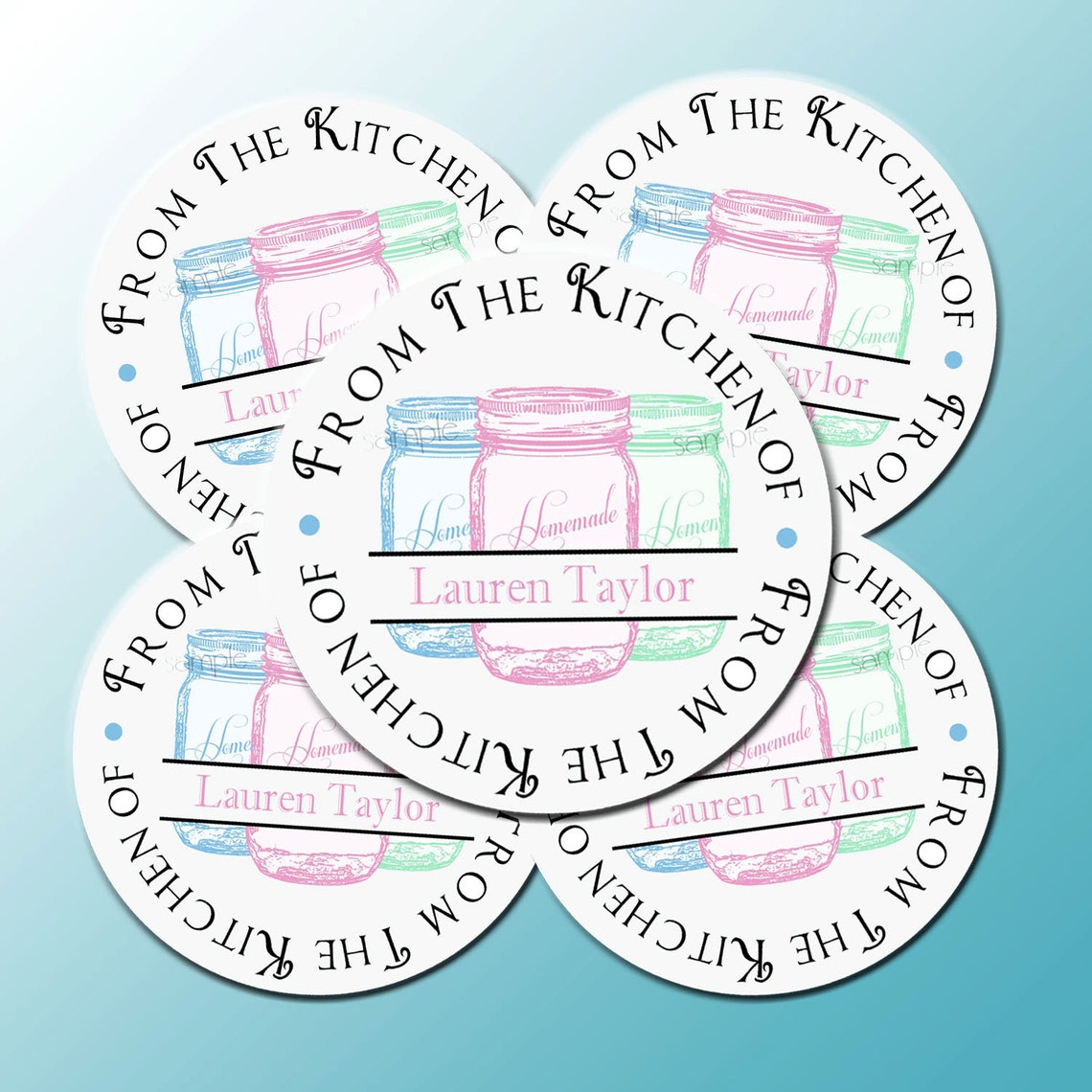 Canning Labels Mason Jar Labels Fruit Stickers Labels - Etsy