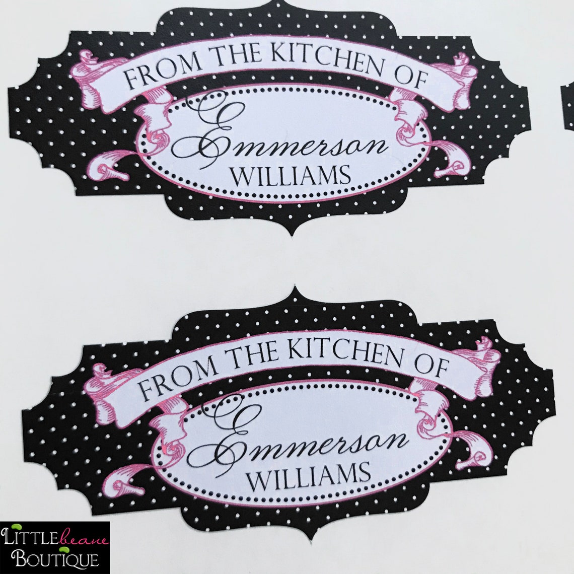 Personalized Baking Stickers Baking labels Canning labels | Etsy