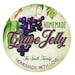 Grape Jelly Labels, Jelly Jar Labels, Grape Jelly Stickers, Grape Jam ...