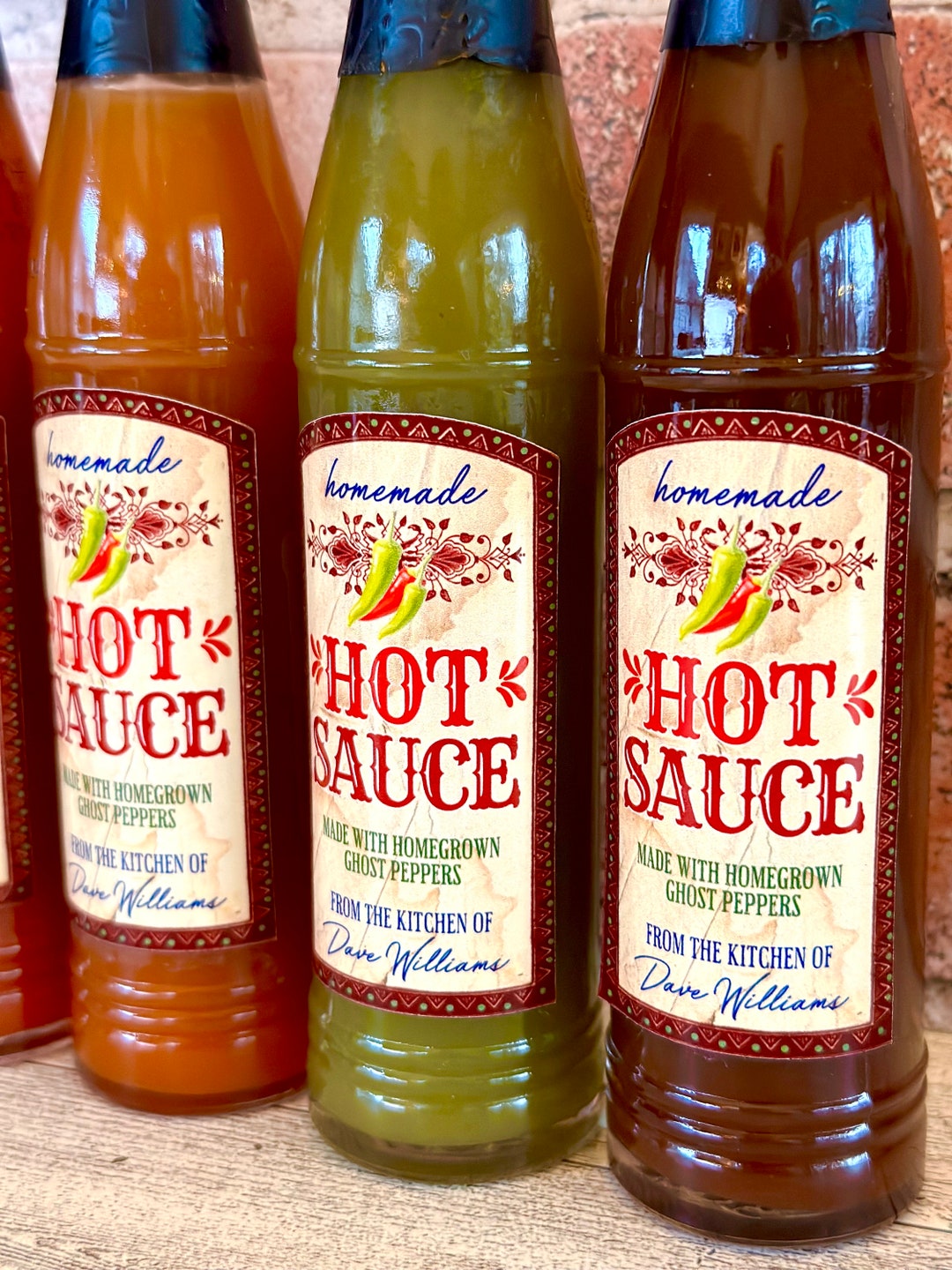 Waterproof Hot Sauce Labels, Personalized Hot Sauce Labels, Custom Hot ...