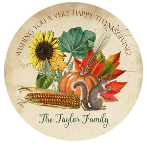 Fall Stickers - Thanksgiving Stickers - Fall Harvest Stickers ...