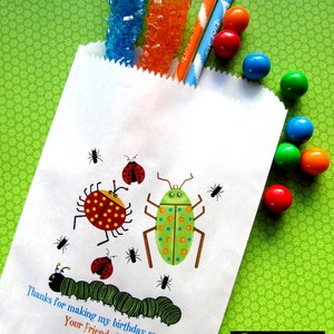 Bug Birthday Party, Bug Candy Bags, Bug Favor Bags, Bug Party Favors ...