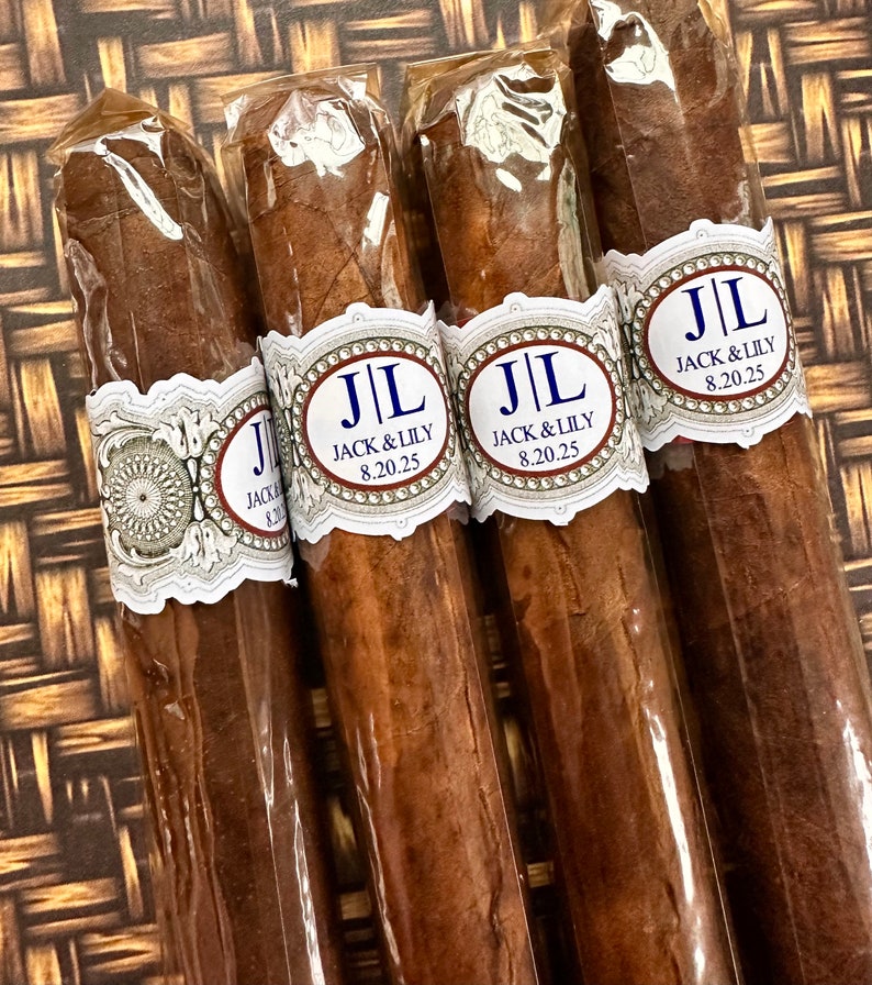 Custom Cigar Labels, Cigar Bar, Wedding Cigar Bands, Birthday Cigar ...