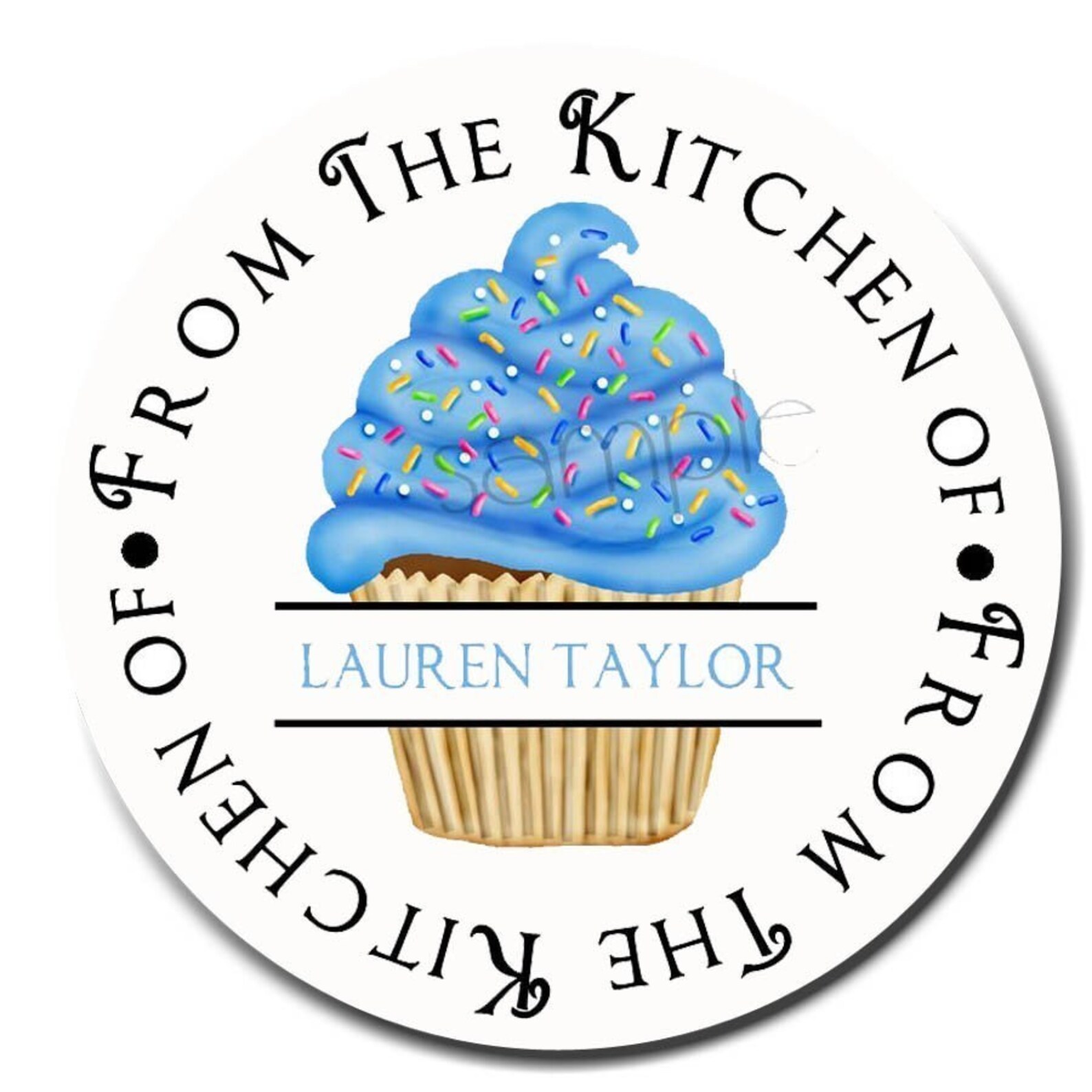 Cupcake Stickers, Personalize Stickers, Cupcake FUN, Cupcakes, Baking ...