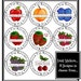 Thanksgiving Stickers, Cornucopia, Thanksgiving, Fruit, Acorns, Fall ...