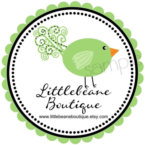 Bird Labels - Etsy