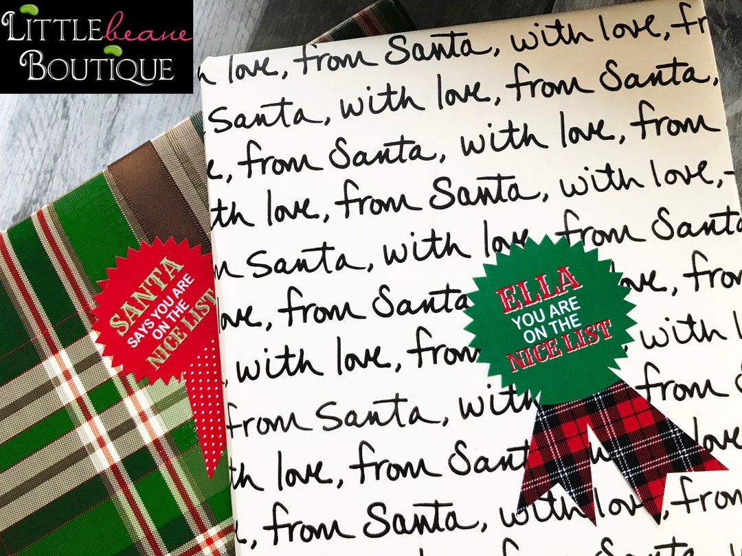Kids Christmas Stickers, Special Delivery Labels From Santa, Santas ...