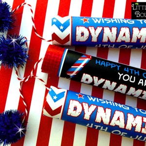 Printable July 4th Candy Wrappers DIY Candy wrappers 4th of | Etsy