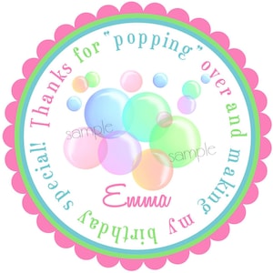 Bubble Stickers, Blowing Bubbles, NEW Bubbles, Birthday Party, Summer ...