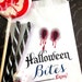 Halloween Favor Bags, Vampire Bite, Vampire Favor Bags, Personalized ...