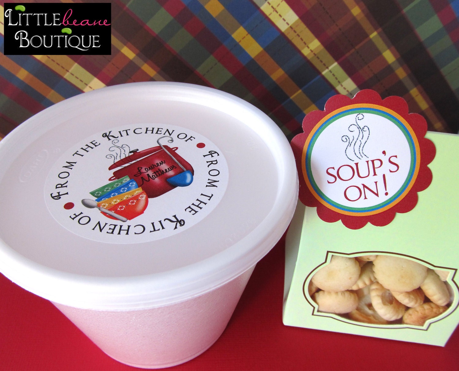 Soup Stickers Soup Labels Kitchen Stickers Cooking Labels - Etsy