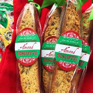 Italian Biscotti Labels, Homemade Biscotti Labels, Italian Cookie ...