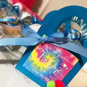 Tie Dye Birthday Party Labels, Pastel Tie Dye Stickers, Tie Dye Shirt ...