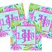 Preppy Tropical Gift Labels Tropical Floral Gift Stickers - Etsy