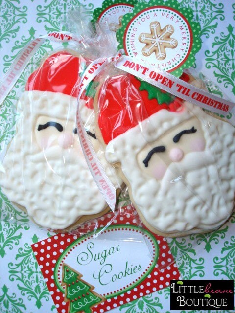 Printable Christmas Cookie Collection Cookie Exchange Cookie | Etsy