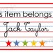 Printable Back to School Stickers, DIY, Print Yourself, Labels, Teacher ...