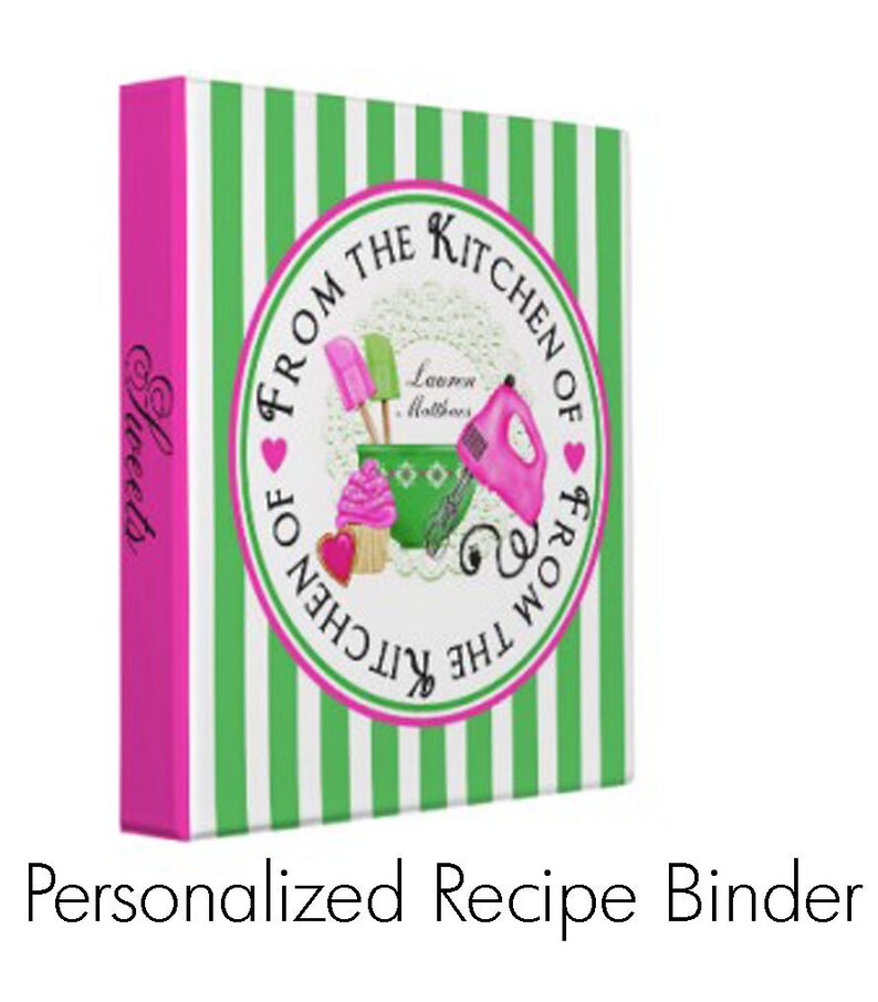 Kitchen stickers Preppy Baking Cupcake baking labels | Etsy