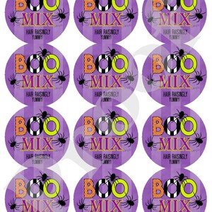 Halloween Stickers, Boo Mix, Boo Stickers, Halloween Favors, Class ...