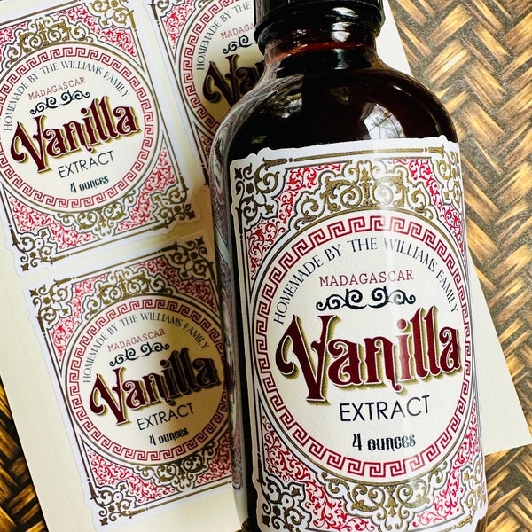 Vanilla Labels - Etsy