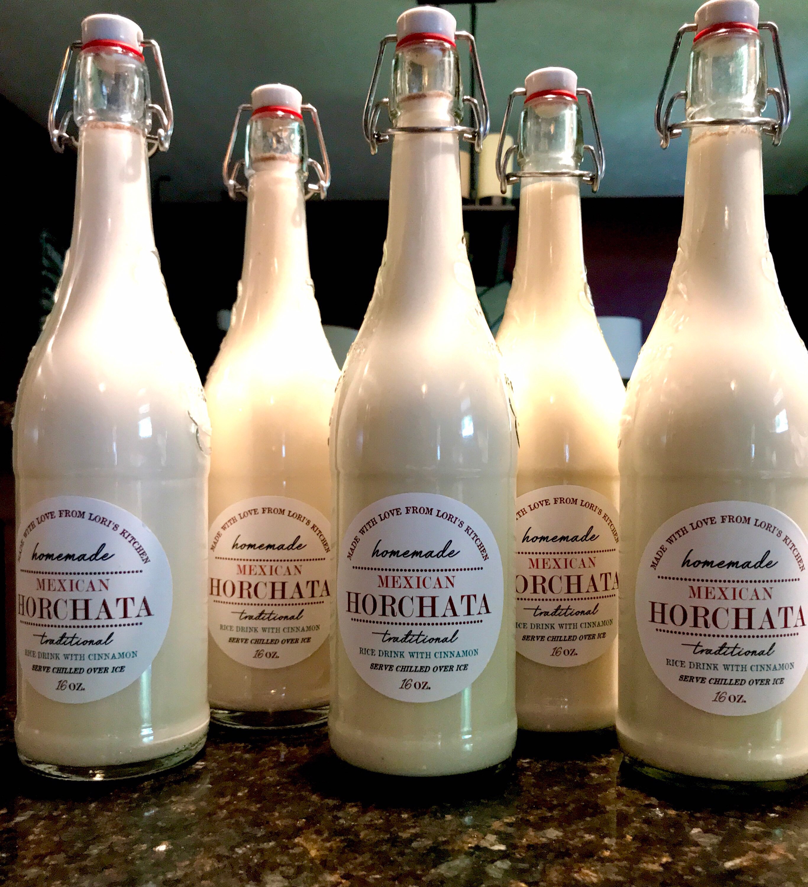 Mexican Horchata Bottle