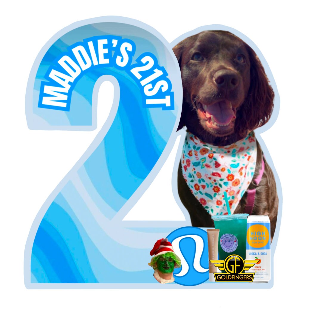 Custom 21st Birthday Sign PDF FILE - Etsy