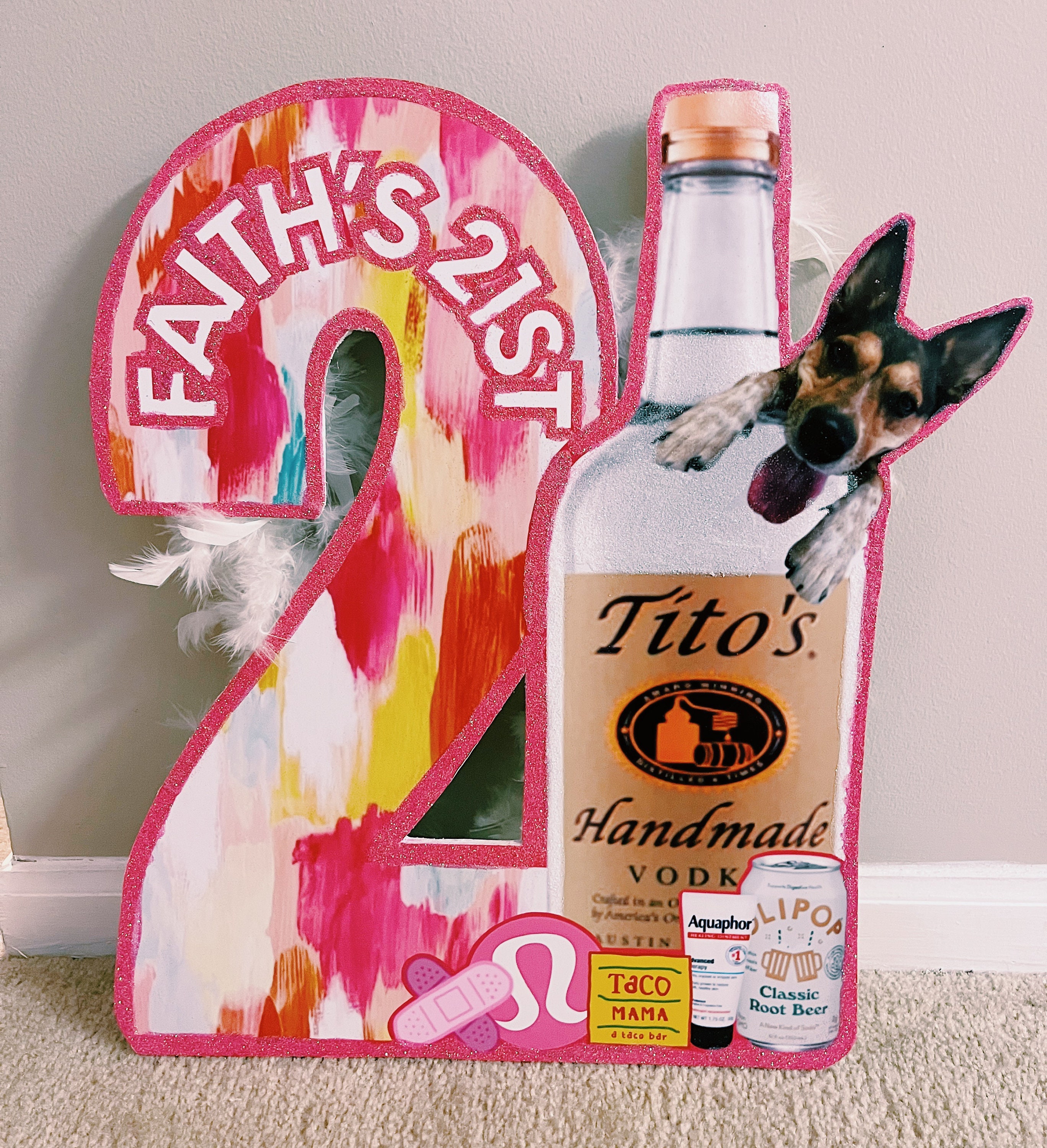Custom 21st Birthday Sign - Etsy