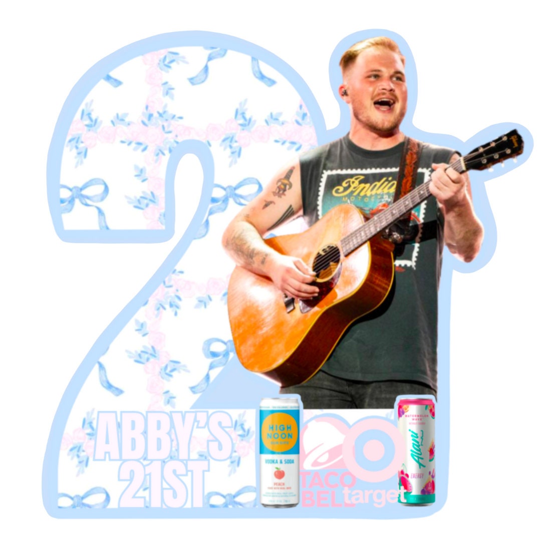 Custom 21st Birthday Sign PDF FILE - Etsy